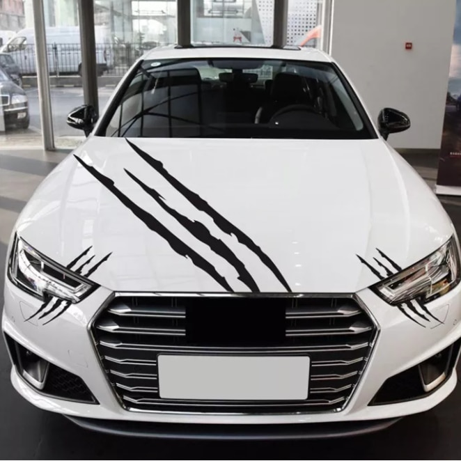 Sticker Autocolant pentru Masina, Monster Claw, Waterproof, 40 x 12 cm ...