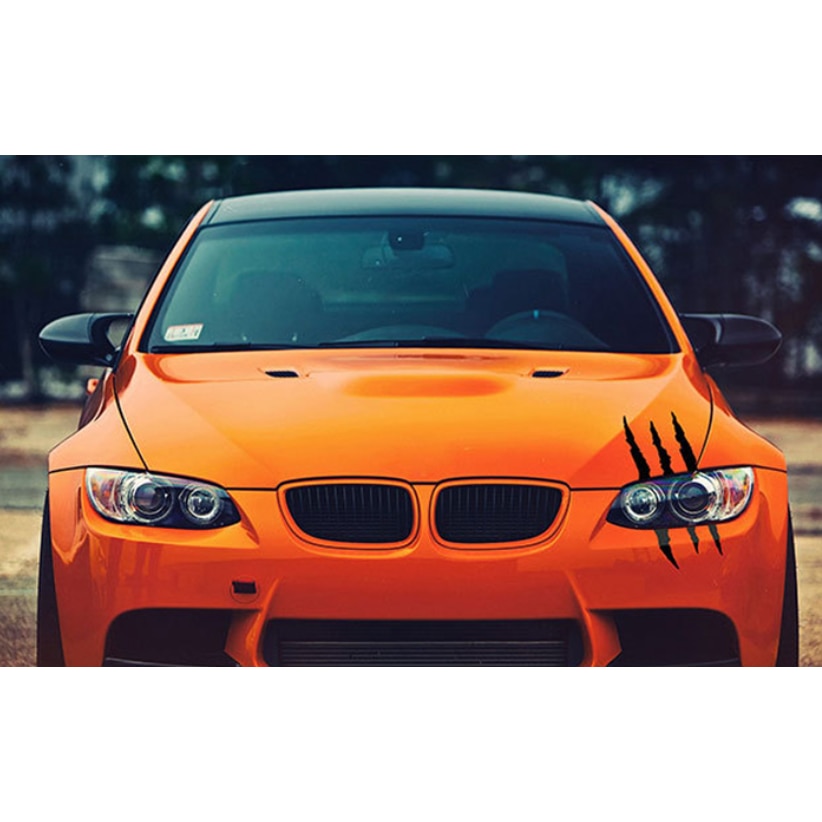 Sticker Autocolant pentru Masina, Monster Claw, Waterproof, 40 x 12 cm ...