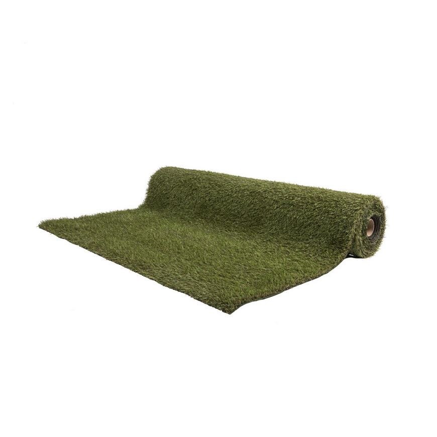 Covor gazon artificial verde, 1x5m, 5m2, H 20mm, aspect iarba naturala ...