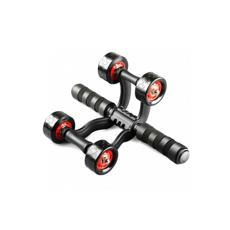 Fitness eszköz 4 görgővel, hasra és hátra, Andowl Q-JS285 - eMAG.hu