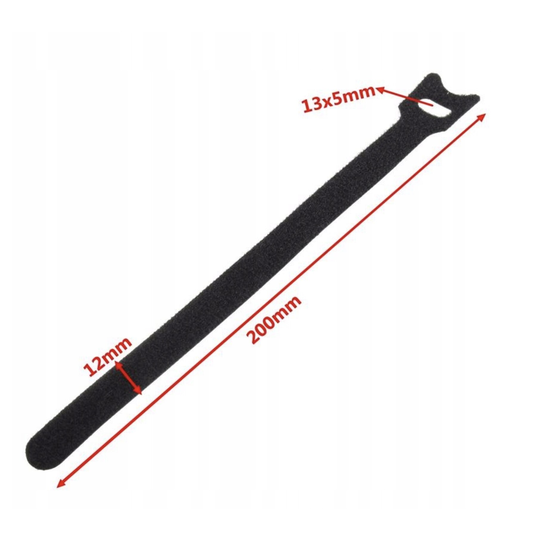 Set Benzi Velcro Reutilizabile pentru Organizare Cabluri, 6 coliere x ...