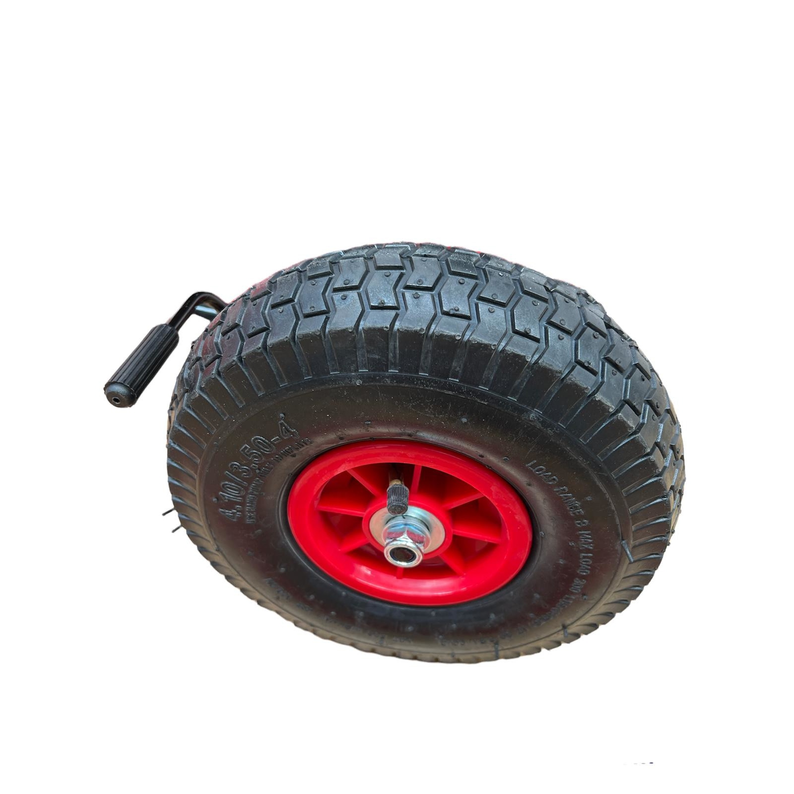 Kart mare cu pedale pentru copii cu roti gonflabile, rosu - eMAG.ro