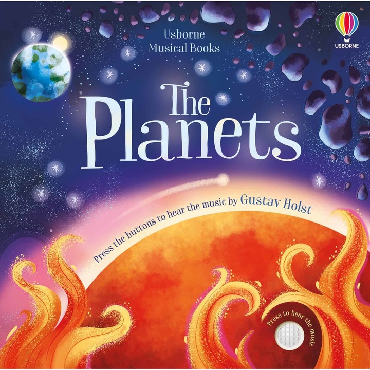 Carte cu sunete, Usborne, The Planets, +3 ani, Engleza - eMAG.ro