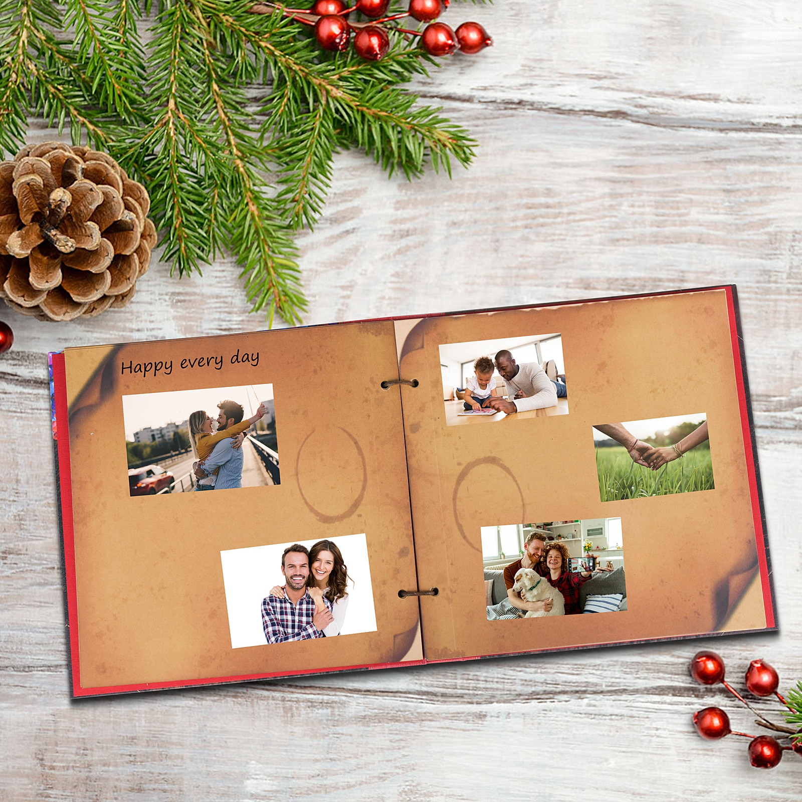 Album foto, WALALLA, 12'', Personalizabil, Multicolor - eMAG.ro