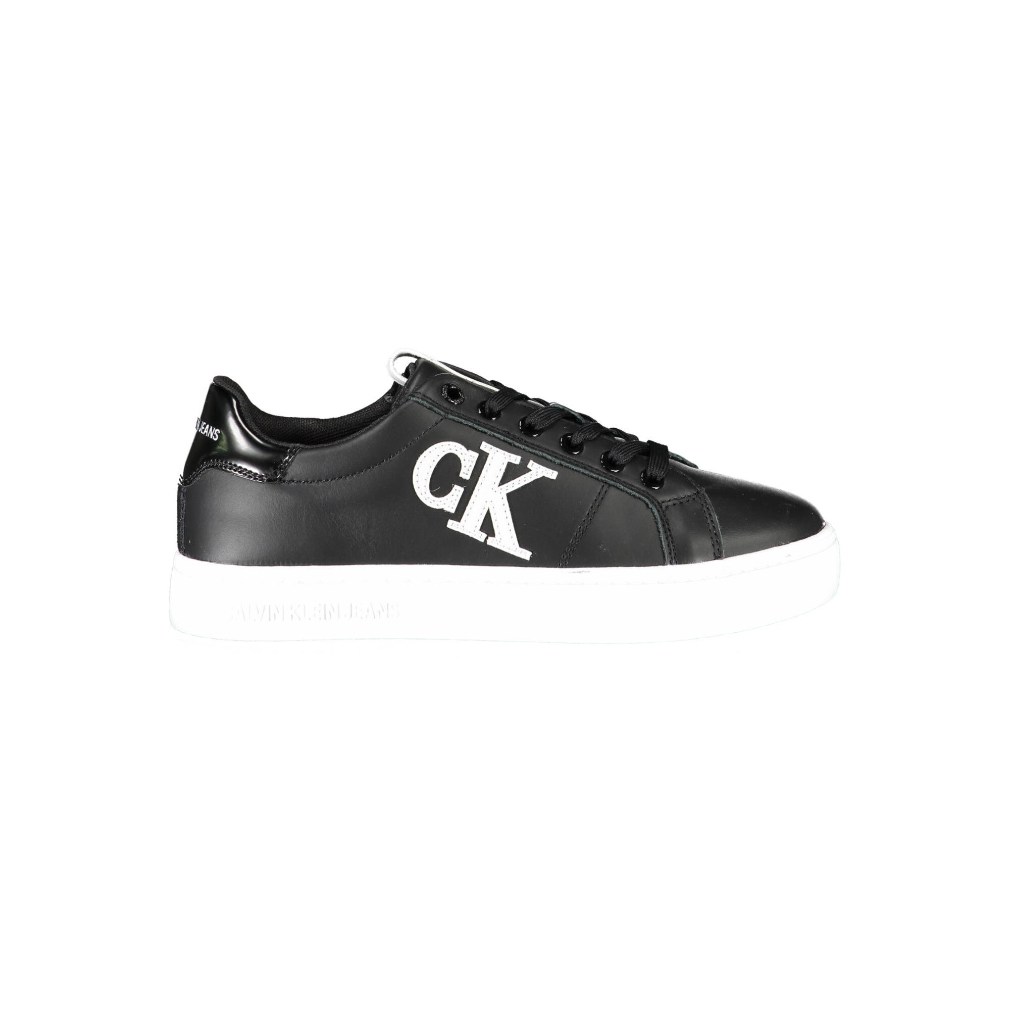 Pantofi sport dama, Calvin Klein, 923705, Logo, Negru, 40 EU - eMAG.ro