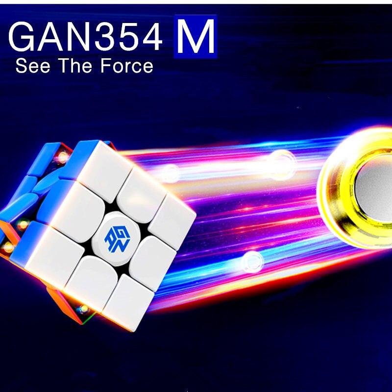 Gan354v1+GES / GAN 354 M V1 3x3x3 mágneses profi rubik kocka ...