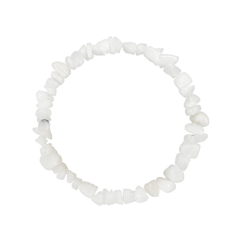 Bratara chips Jad Alb - cristale semipretioase, unisex, e-crystals ...
