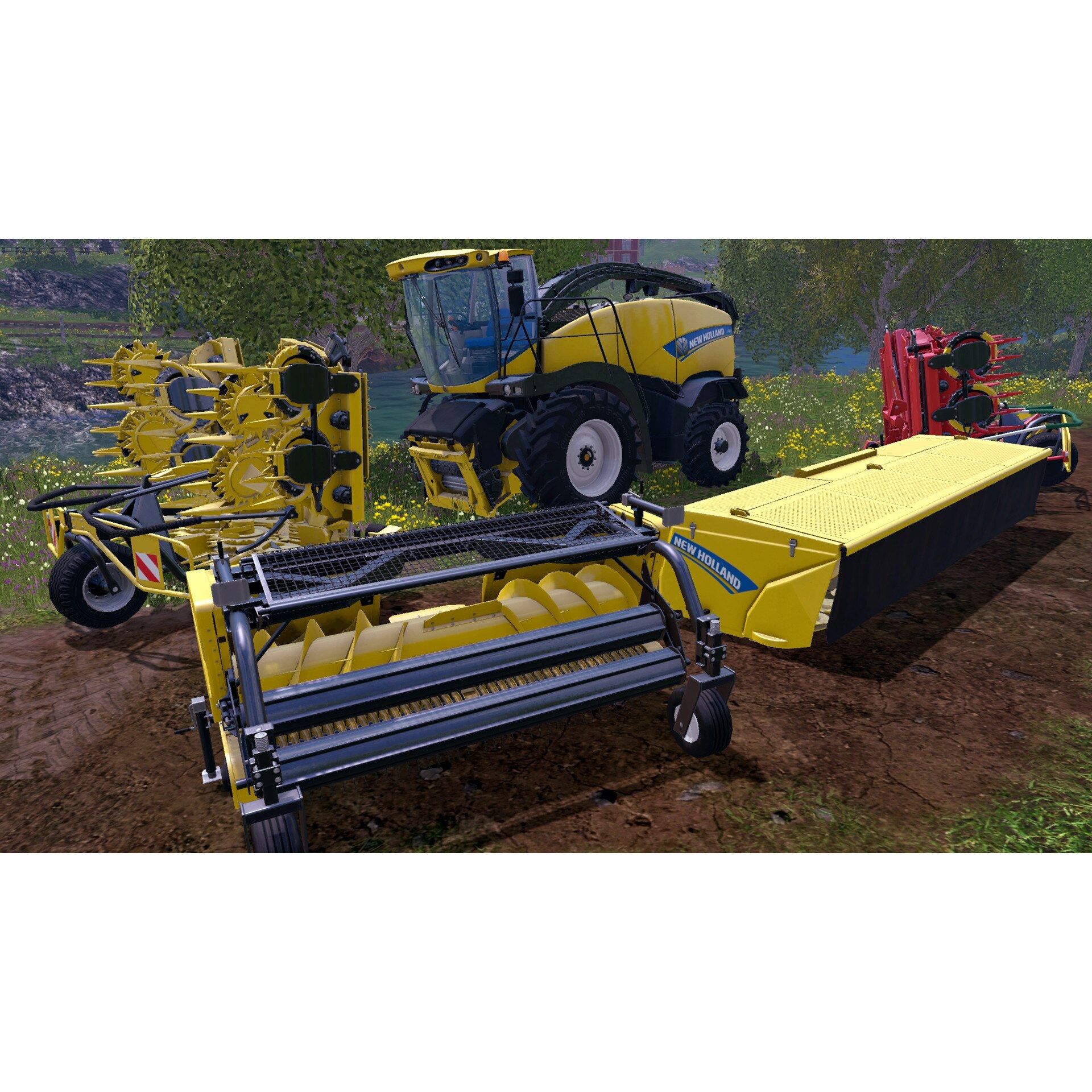 Игра FOCUS HOME INTERACTIVE Farming Simulator 15 New Holland Pack ...