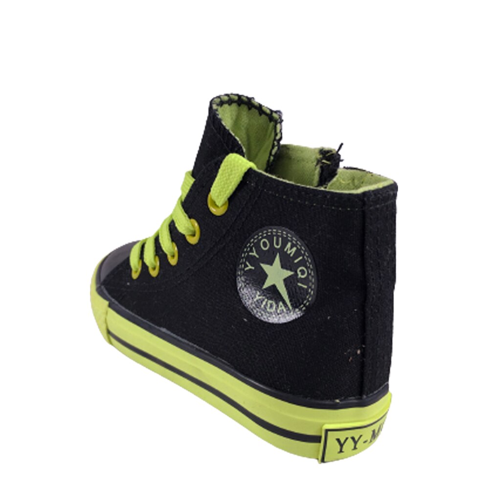 Adidasi copii Chippo Youth 51223 15-60, 30-34, Inalti, Star, Negri ...
