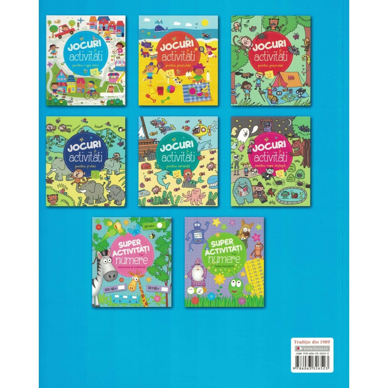 Jocuri si activitati pentru copii mici - editura Litera - eMAG.ro