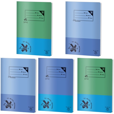 Set 5 Caiete BASIC A4 80file, dictando - eMAG.ro