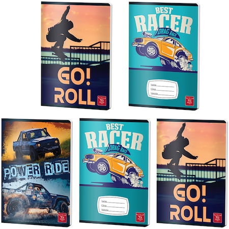 Комплект 5 тетрадки CLASIC A5 48 страници, Диктовка - eMAG.bg