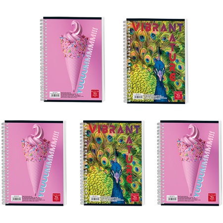 Set 5 Caiete Spira CLASIC A5 80file, matematica, multicolor - eMAG.ro