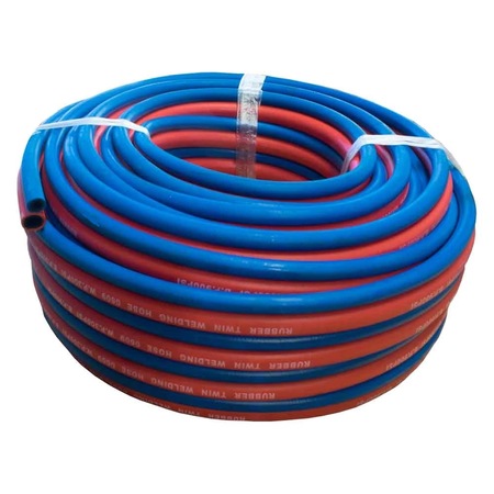 Furtun dublu din cauciuc, de 8 mm, pentru sudura si taiere, oxigen si ...