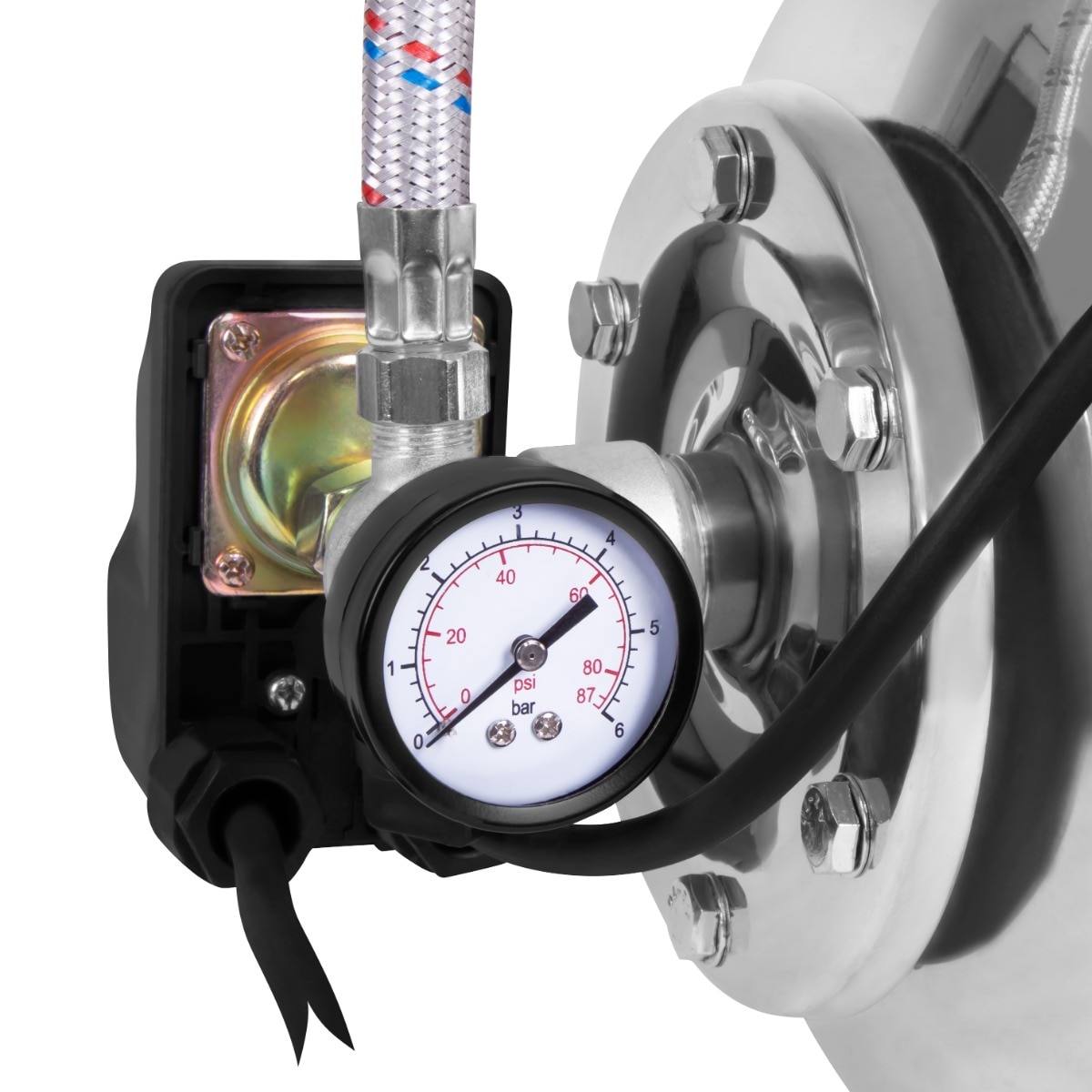 Hidrofor VONROC, GP530AC, cu presostat, 1000W, 3500l/h, rezervor 19L ...