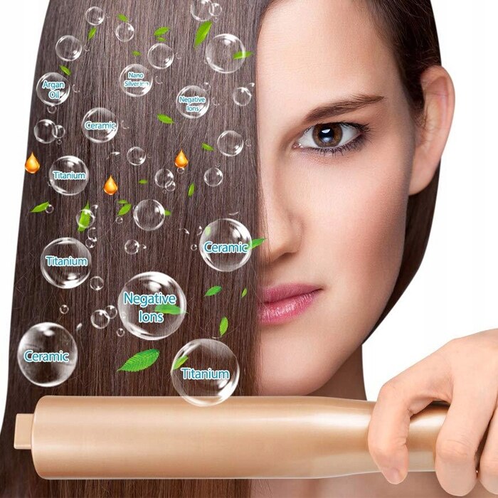 Placa de par 2-in-1, Indreptare/Ondulare, 4 trepte temperatura, Max 230 ...