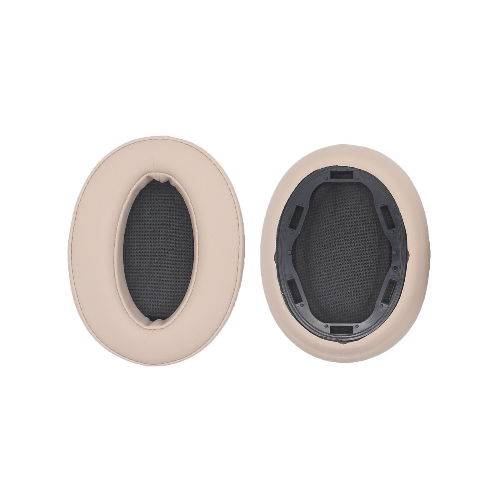 Set 2 bureti casti audio, Compatibil cu Sony WH-H910N, Piele, Bej - eMAG.ro