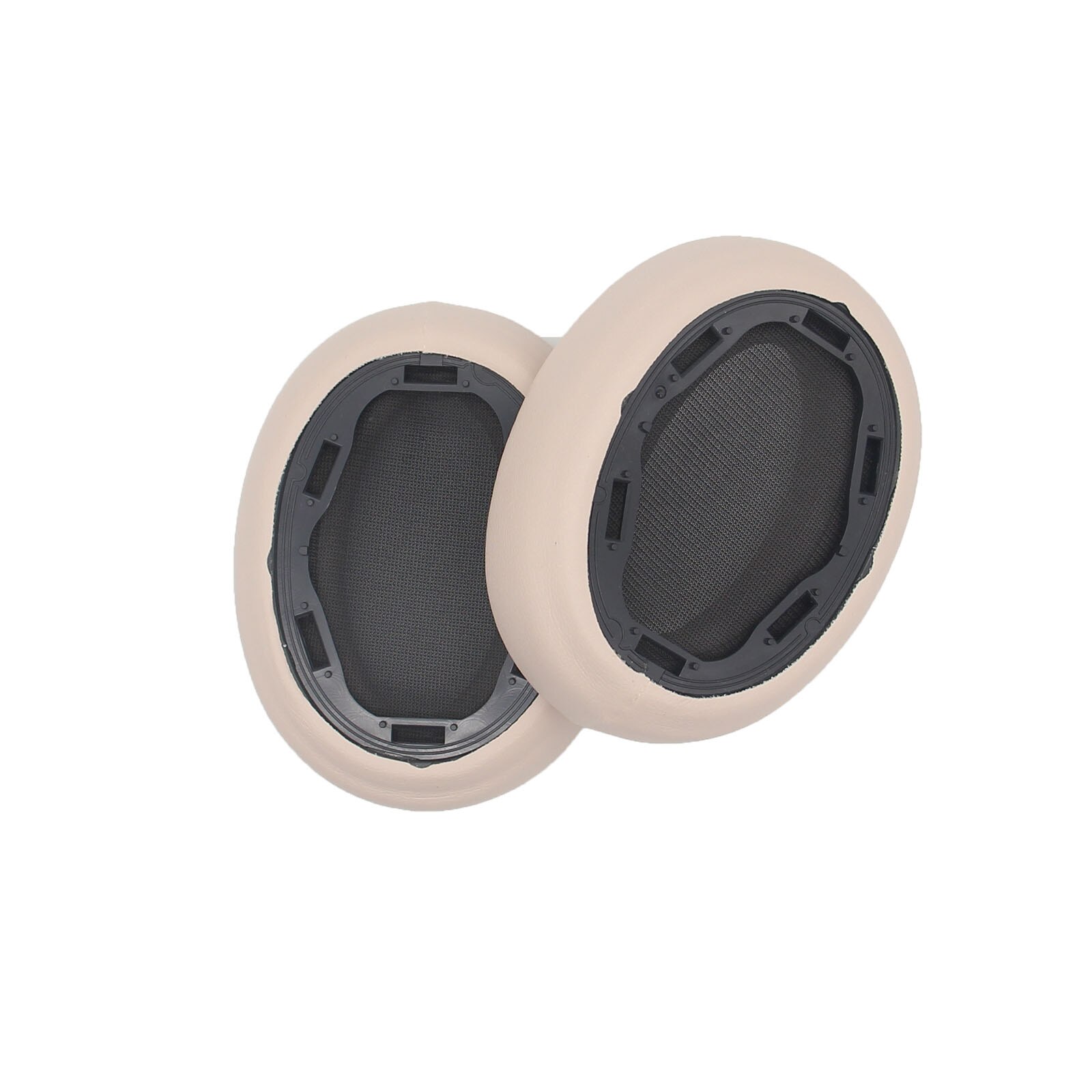 Set 2 bureti casti audio, Compatibil cu Sony WH-H910N, Piele, Bej - eMAG.ro