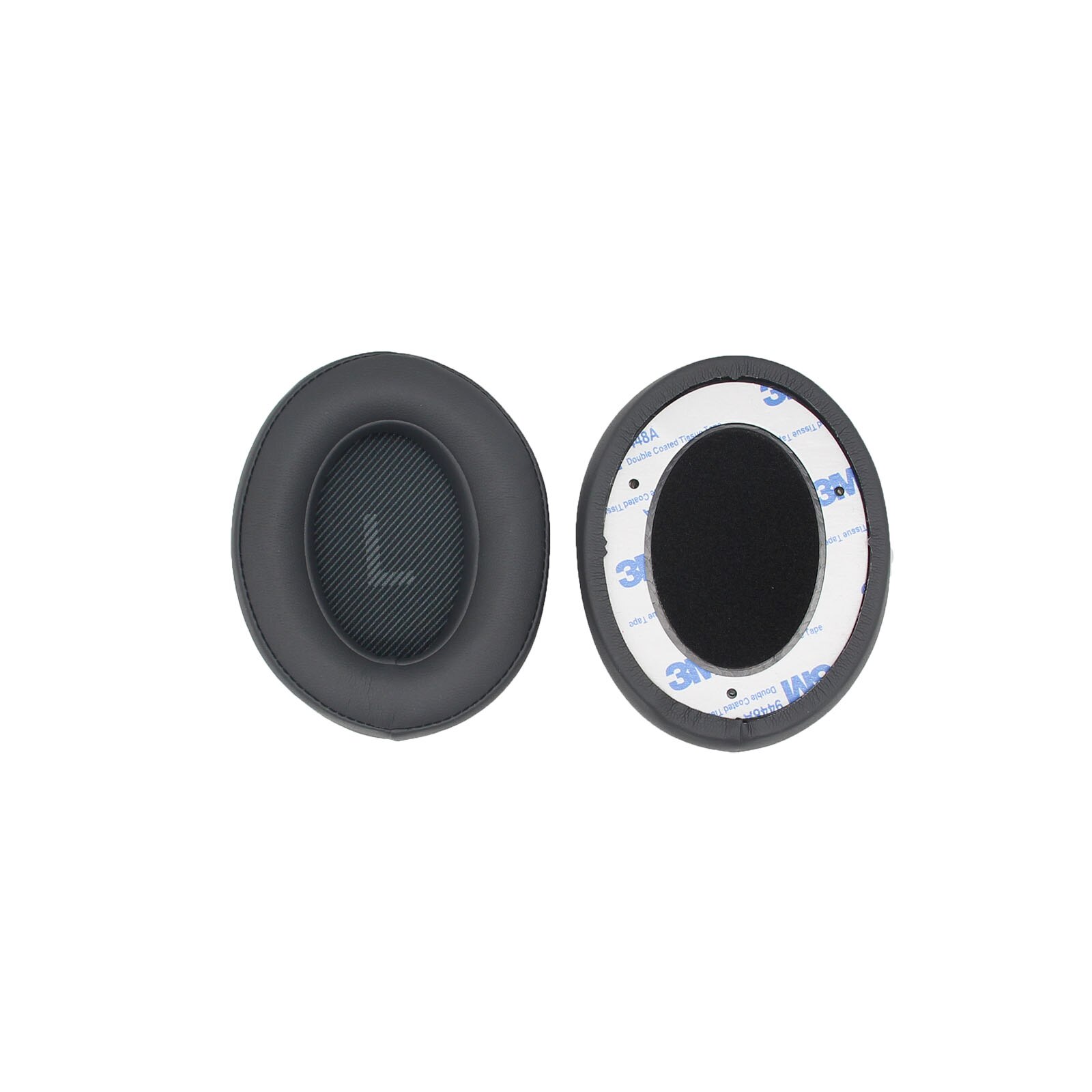 Set 2 bureti casti audio, Compatibil cu JBL EVEREST V700, Piele, Negru ...