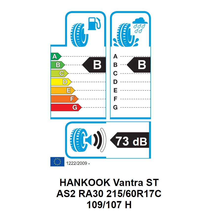 Anvelopa All season Hankook Vantra ST AS2 RA30 215/60R17C 109/107H - eMAG.ro