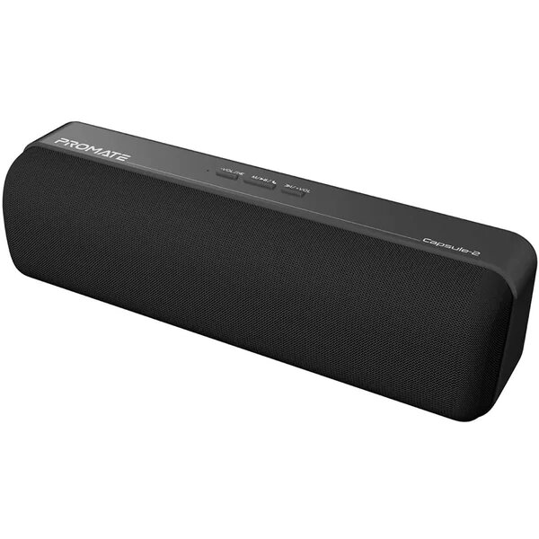 Boxa Portabila PROMATE Capsule-2, Bluetooth, MicroSD, Negru - eMAG.ro