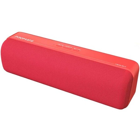 Boxa Portabila PROMATE Capsule-2, Bluetooth, MicroSD, Rosu - eMAG.ro
