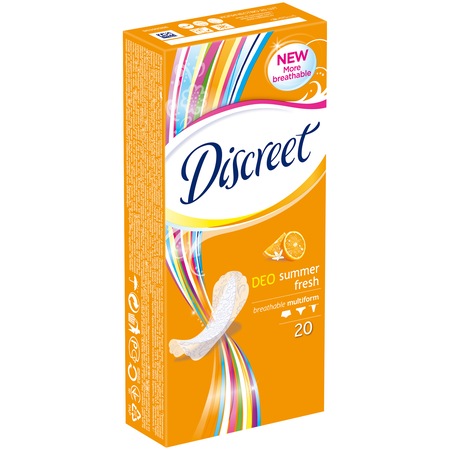 Absorbante Discreet Deo Summer Fresh 20 buc - eMAG.ro