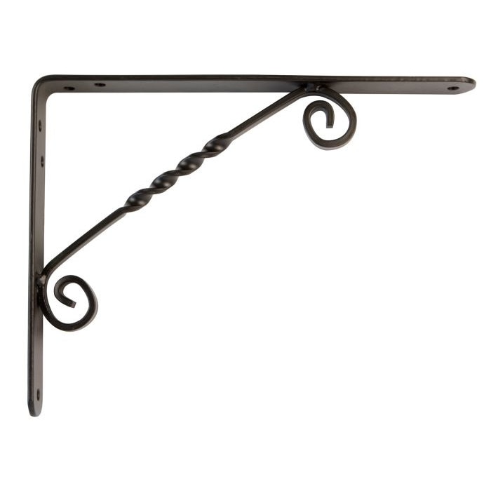 Suport raft elegant, 250 x 200 mm, negru - eMAG.ro