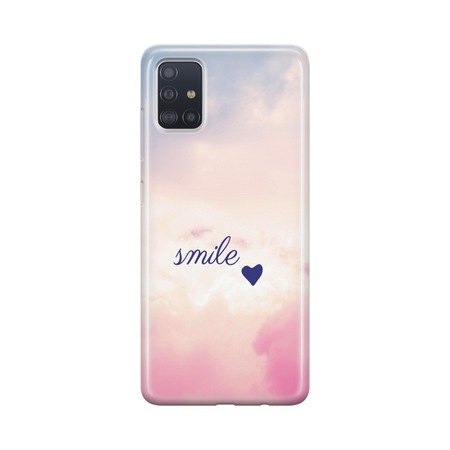 Husa telefon pentru Samsung Galaxy A51, Silicon, Smile - eMAG.ro