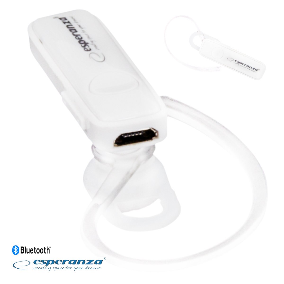 Casca wireless in-ear, Esperanza Celebes EH184W, Bluetooth v.4.2, Hands ...