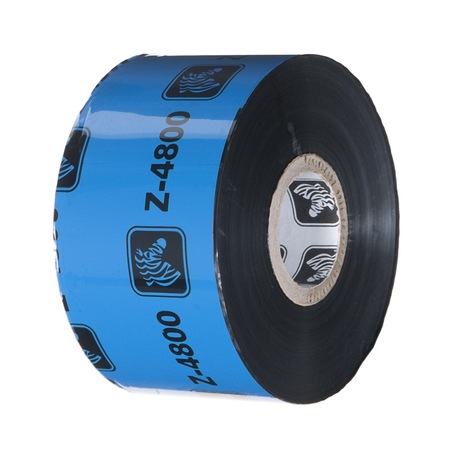 Лента за принтер Zebra 4800, 60 мм x 450 м, Черен - eMAG.bg