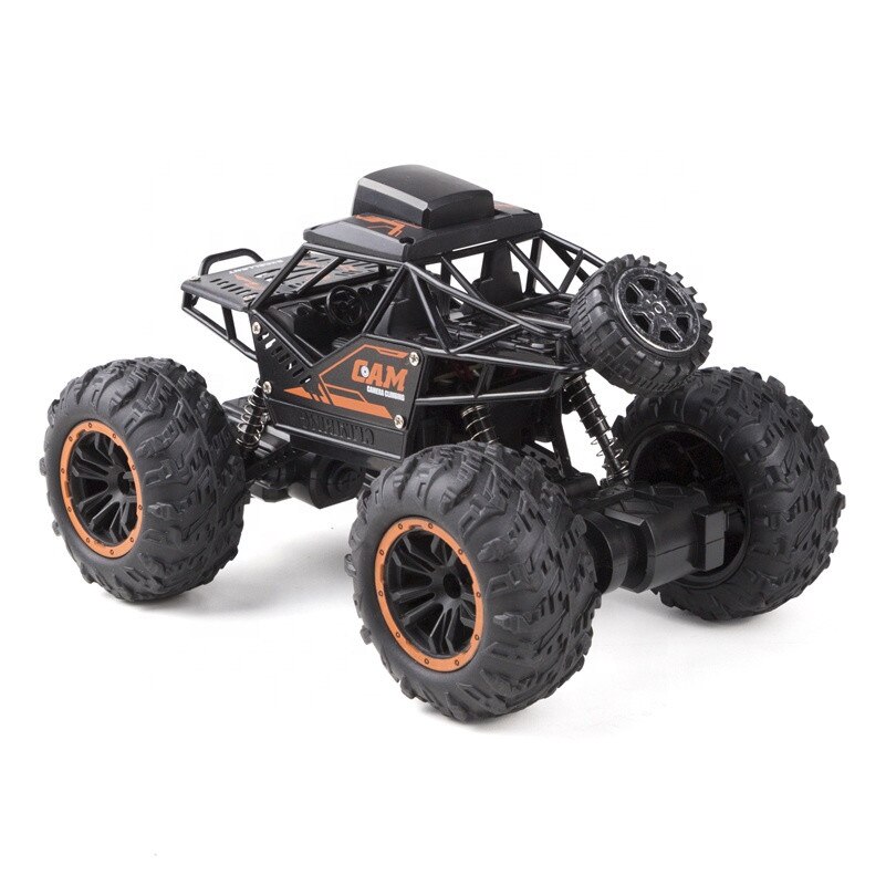 Masina din aliaj cu telecomanda si camera HD, Negru, iKlassQeer® - eMAG.ro