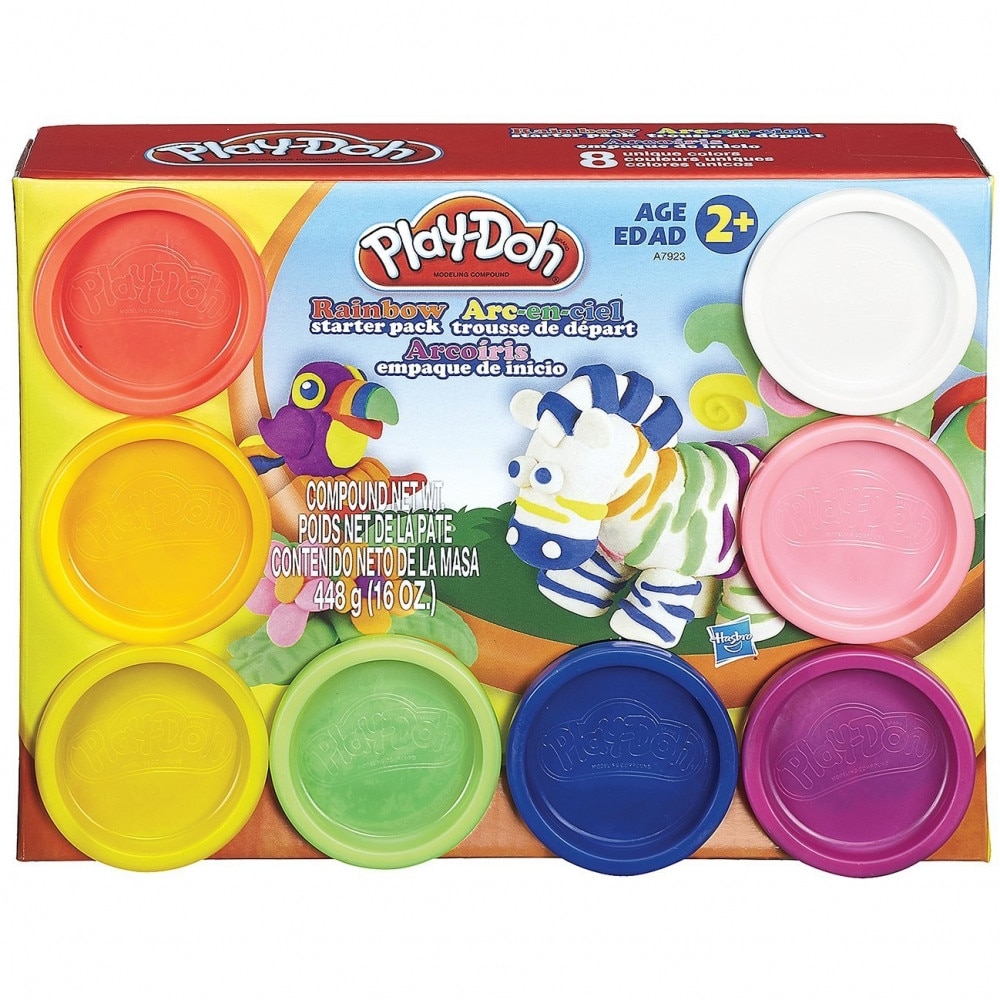 Set plastilina Hasbro Play Doh Starter Curcubeu - eMAG.ro