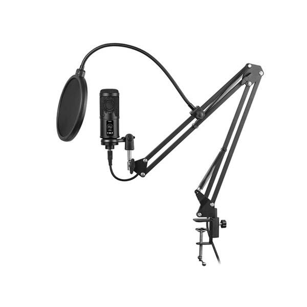 Tracer Studio Pro fekete kondenzációs mikrofon POP szűrővel - eMAG.hu