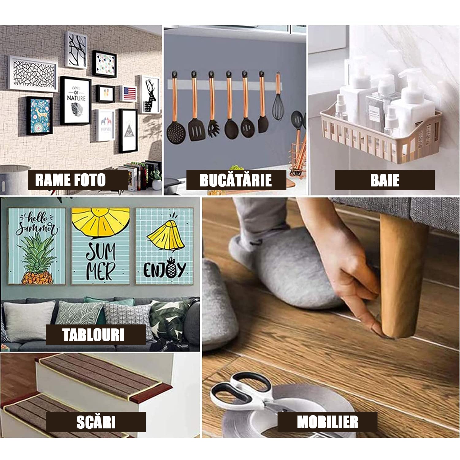 Двойно залепваща лента ZAFIT™, водоустойчива, силиконова, прозрачна ...