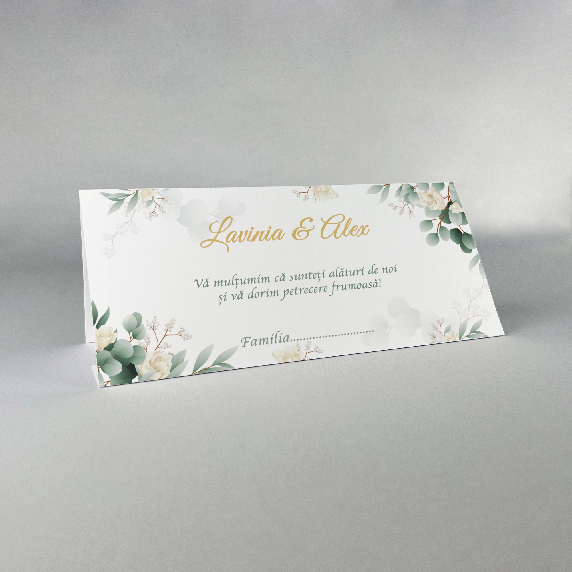 Set 10 bucati, Plic de Bani Nunta Ivory, Carton Alb, Personalizate si ...