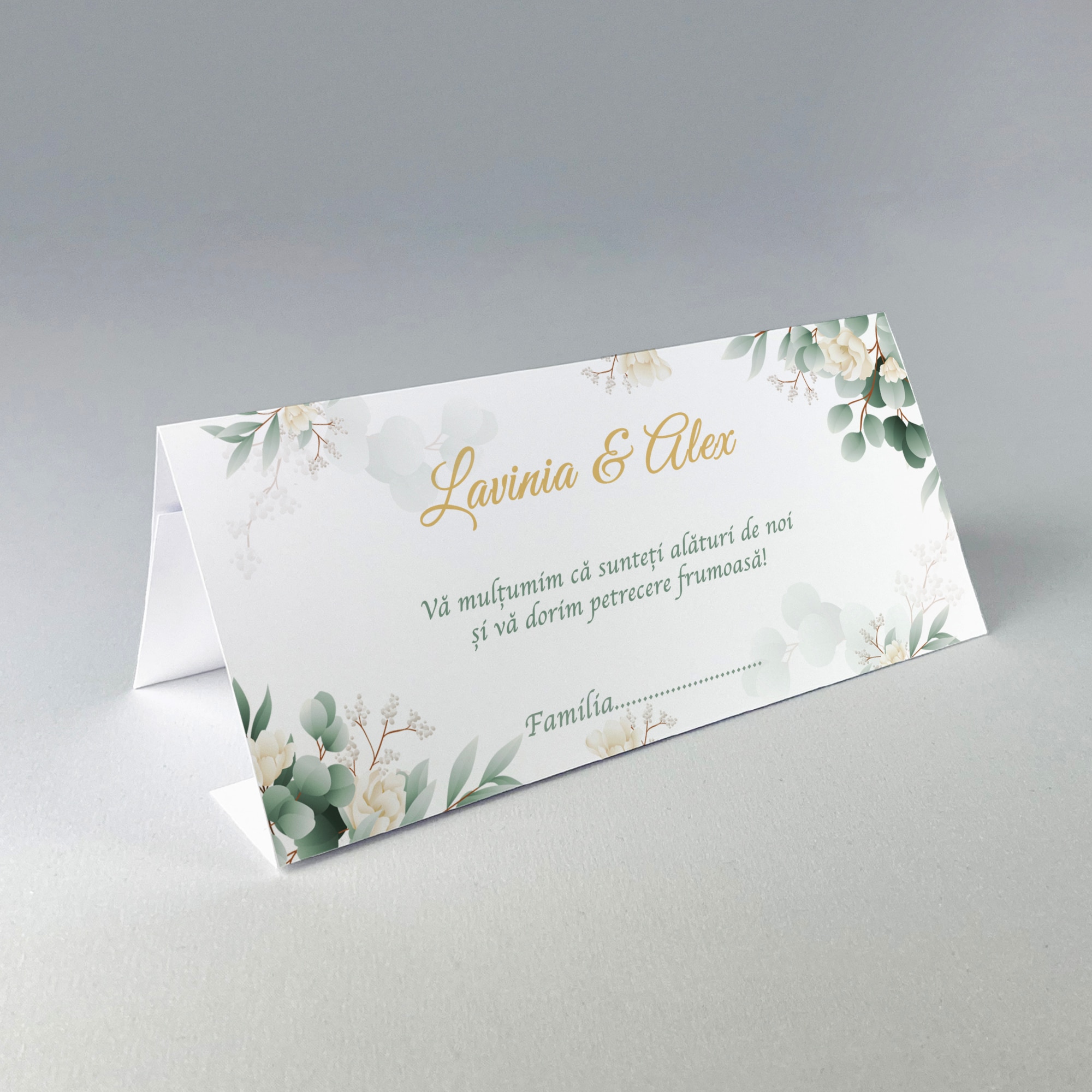 Set 10 bucati, Plic de Bani Nunta Ivory, Carton Alb, Personalizate si ...