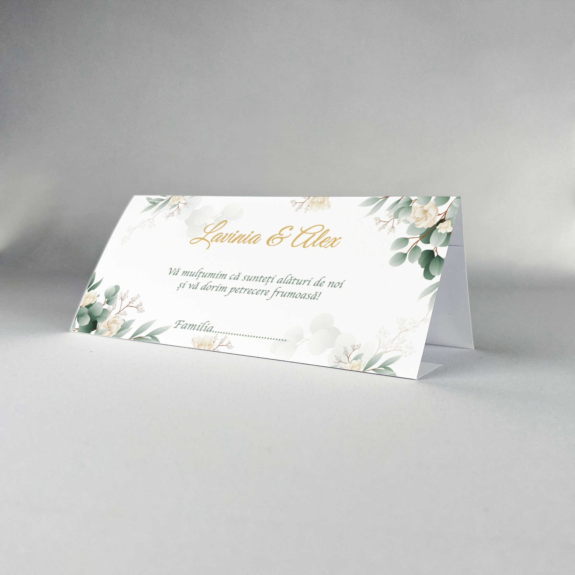 Set 10 bucati, Plic de Bani Nunta Ivory, Carton Alb, Personalizate si ...