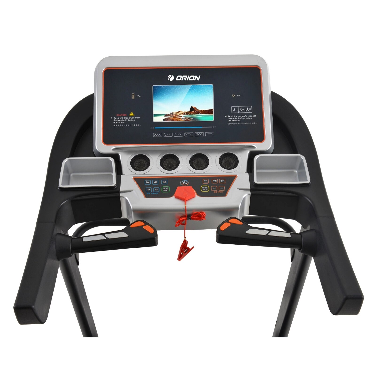 Orion Core Y8 elektromos futópad, automatikus dőlés, dőlés típusa ...