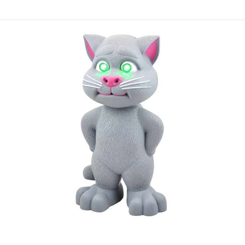Jucarie Interactiva Talking Tom Zenuk - Motanul Inteligent, Vorbeste si ...