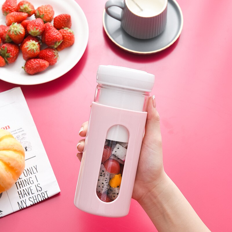 Mixer Premium portabil cu 2 lamele din otel japonez, 300 ml, pentru ...