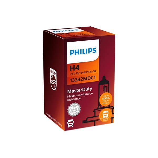 Bec camion 24 V, H4 75/70W Master Duty Philips 78650 - eMAG.ro
