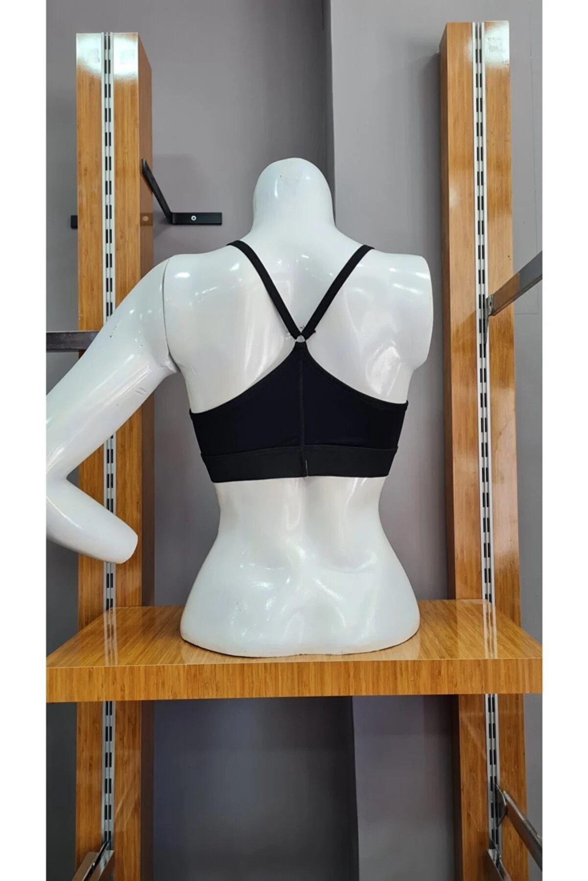 Bustiera sport, Bumbac, negru, One Size INTL - eMAG.ro