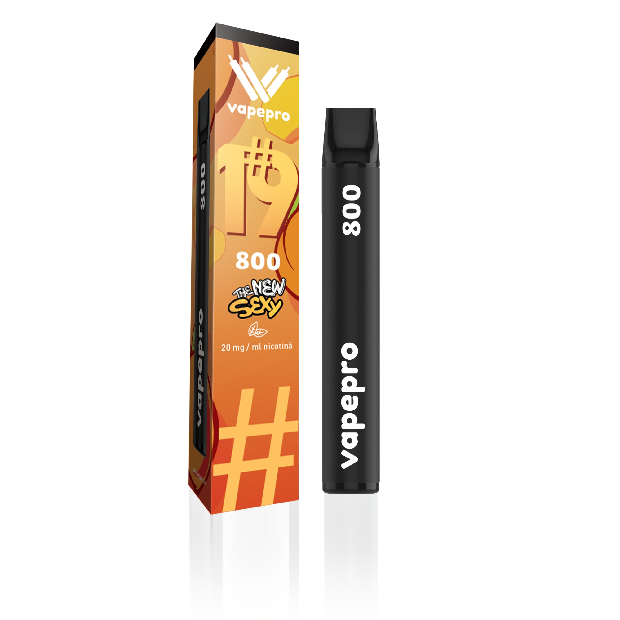 Tigara electronica de unica folosinta disposable Vapepro, 800 pufuri ...