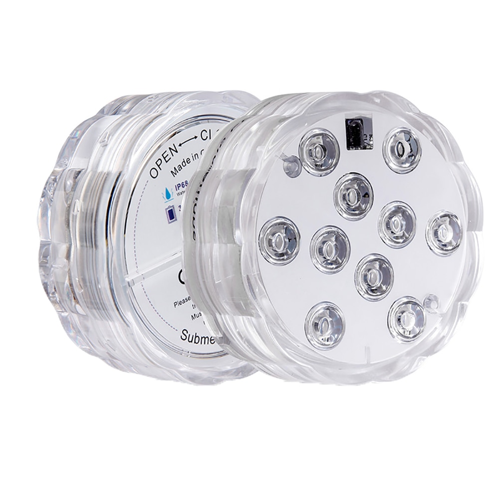 Lampa LED piscina, YWX, ABS, RGB, IP68, Transparent - eMAG.ro