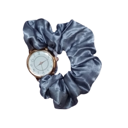 Ceas Dama Elegant cu funda gri fluorescenta cu becuri intermitente ...