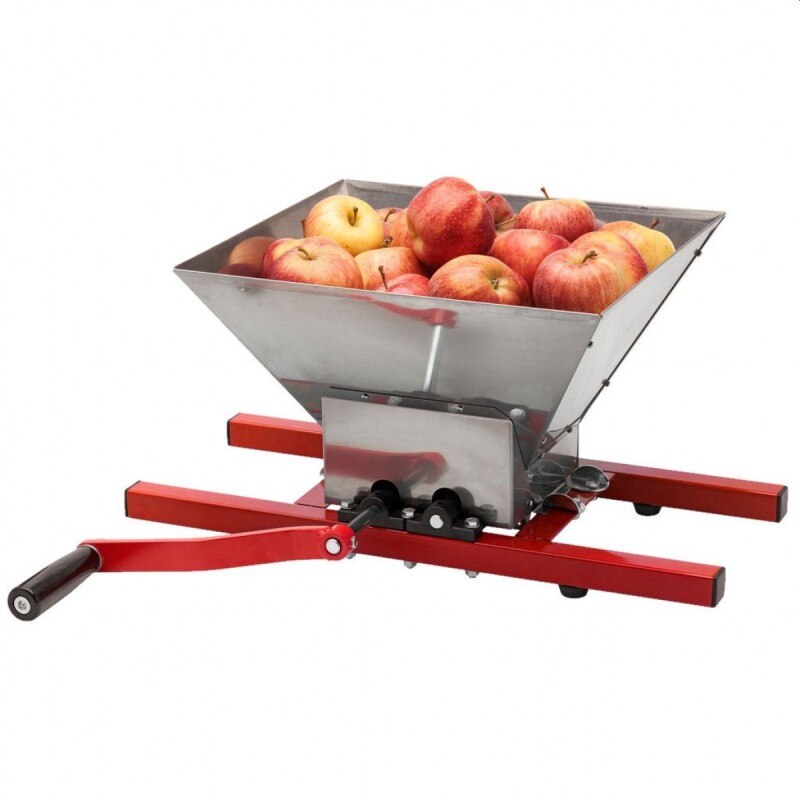 Zdrobitor manual pentru fructe, maxim 7 litri, cuva inox, otel - eMAG.ro