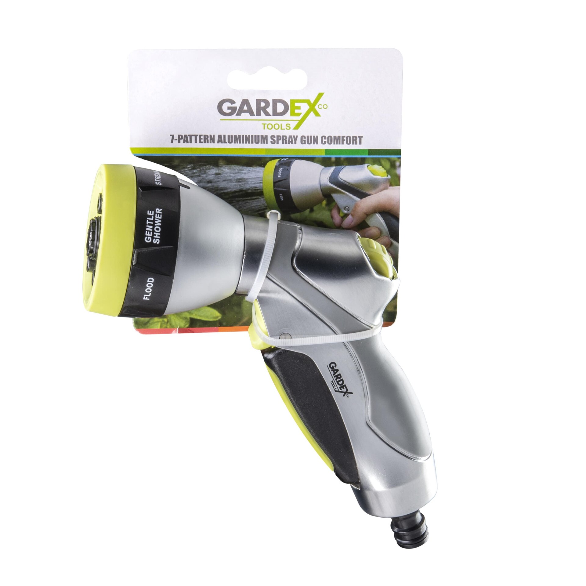 Алуминиев пистолет със 7 функции Comfort, Gardex 405101 - eMAG.bg