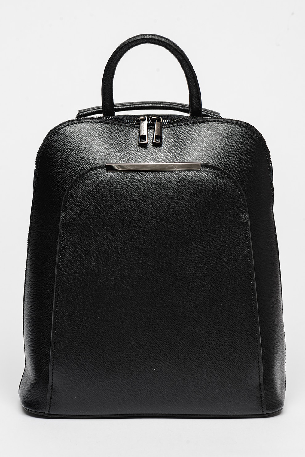 Antonia Moretti, Rucsac de piele cu aspect texturat, Negru - eMAG.ro