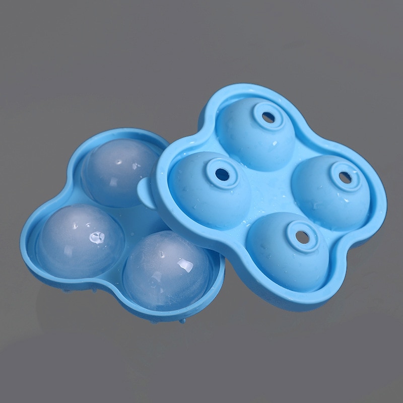 Forma sfera gheata, GOGOU, Silicon 11.5x12 cm, Albastru - eMAG.ro
